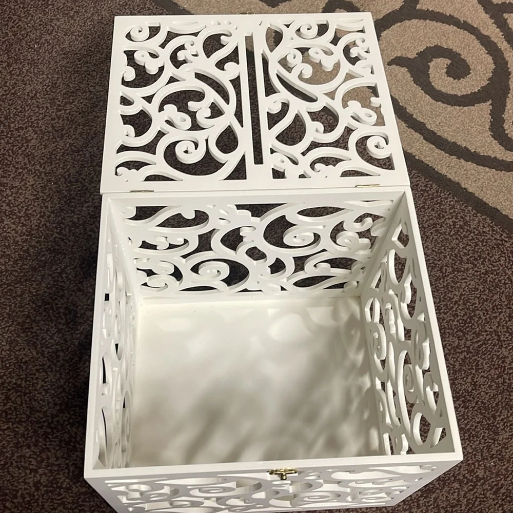 Party Supplies | Beautiful Hand Painted Wedding Card Box | Poshmark
